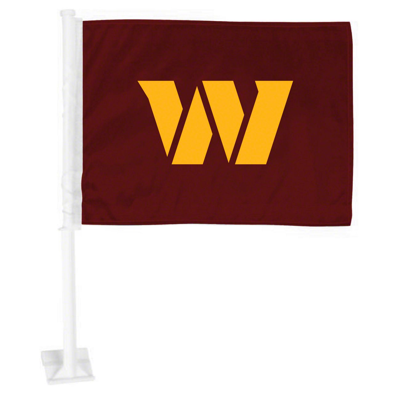 Universal EK Car Flag with Washington Commanders Logo; Burgandy ...