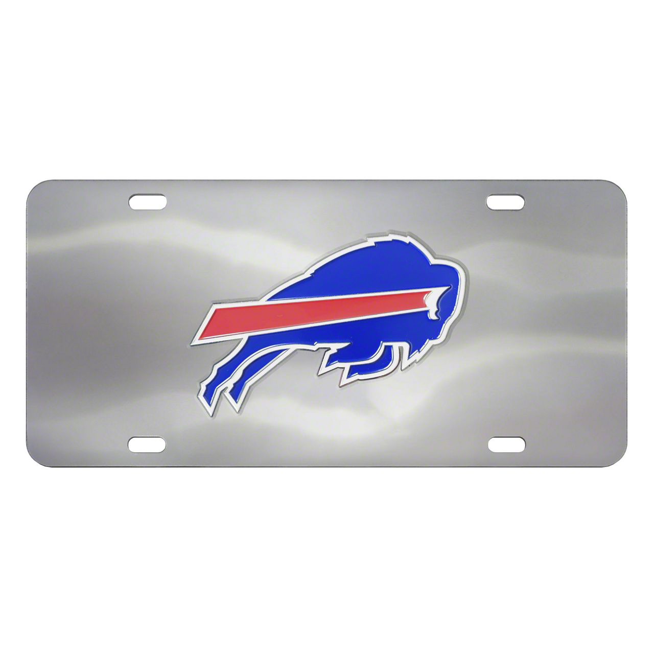Universal EK License Plate with Buffalo Bills Logo; Stainless Steel ...