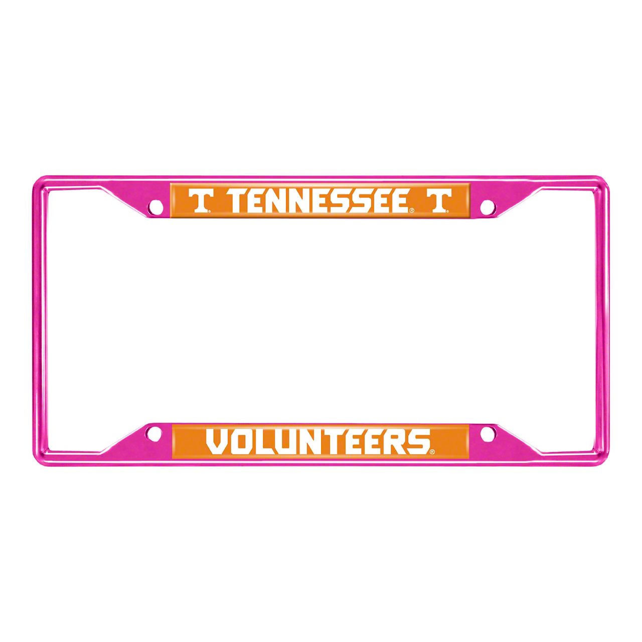 Universal EK License Plate Frame with Tennessee; Pink (Universal; Some ...