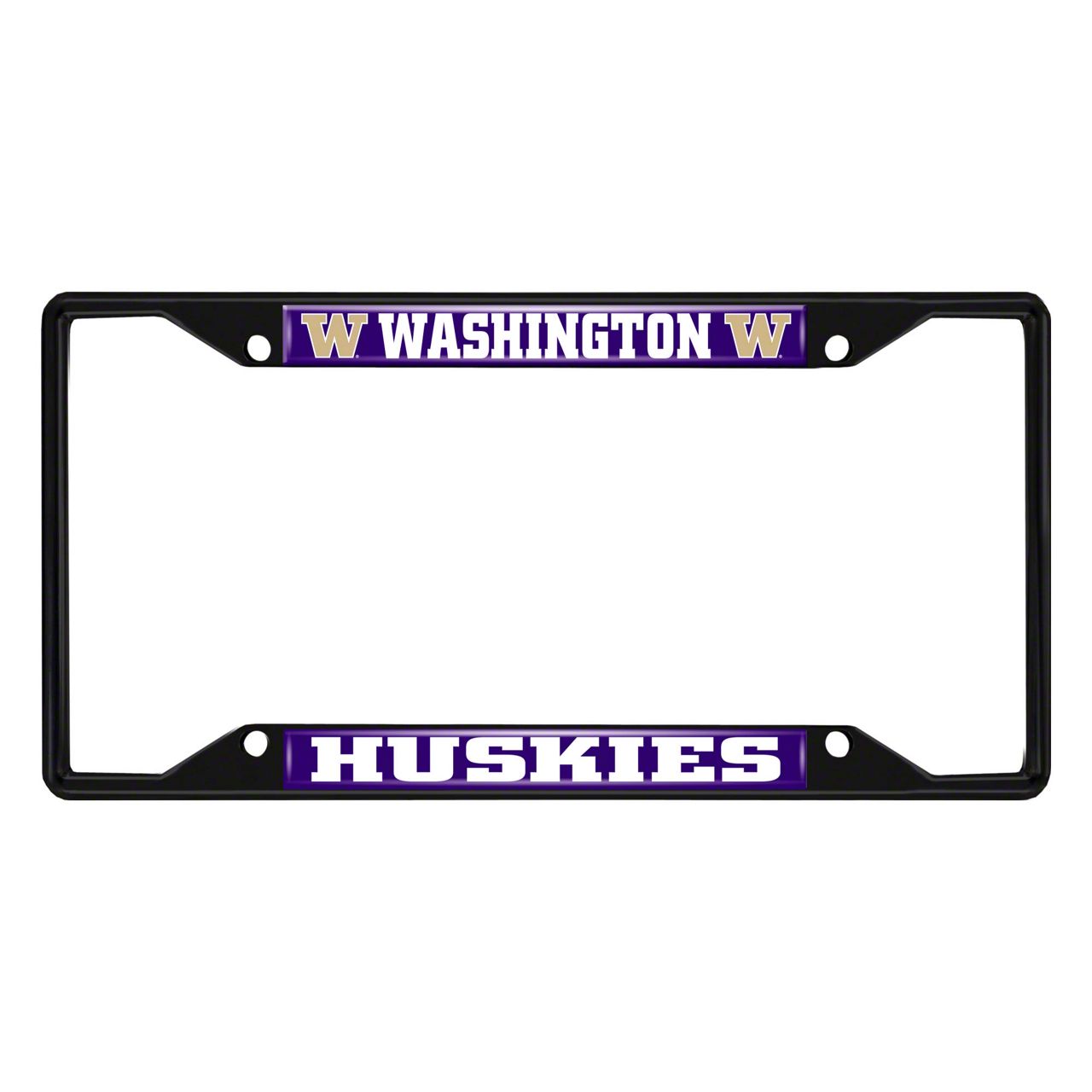 Universal EK License Plate Frame with University of Washington Logo ...
