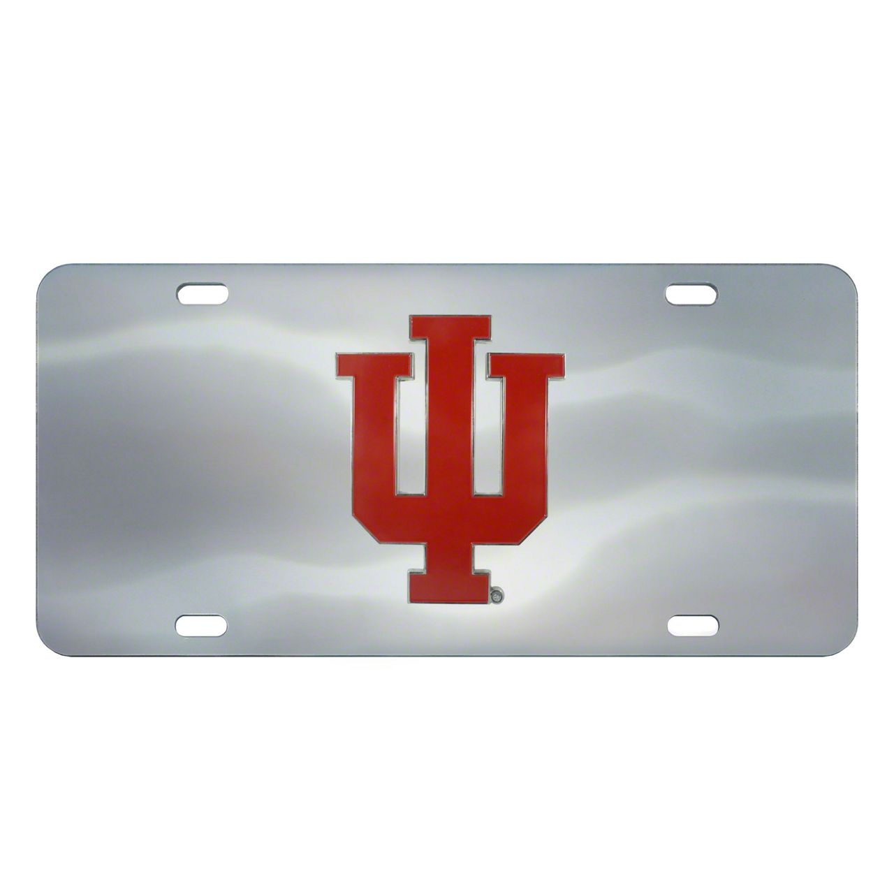 Universal EK License Plate with Indiana University Logo; Chrome ...