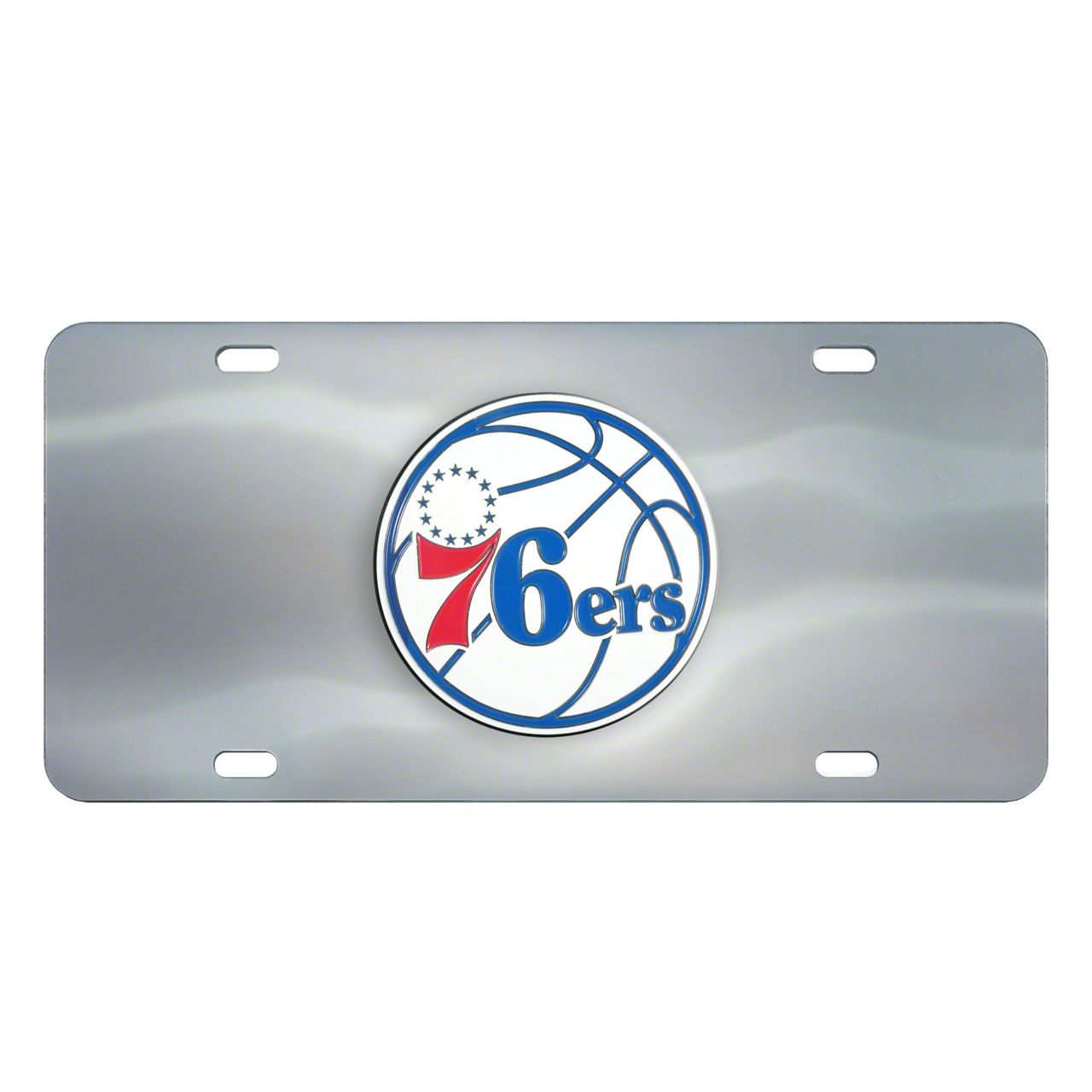 Universal EK License Plate with Philadelphia 76ers Logo; Stainless ...