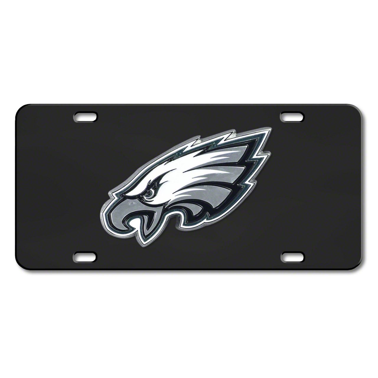 Universal EK License Plate with Philadelphia Eagles Logo; Black ...