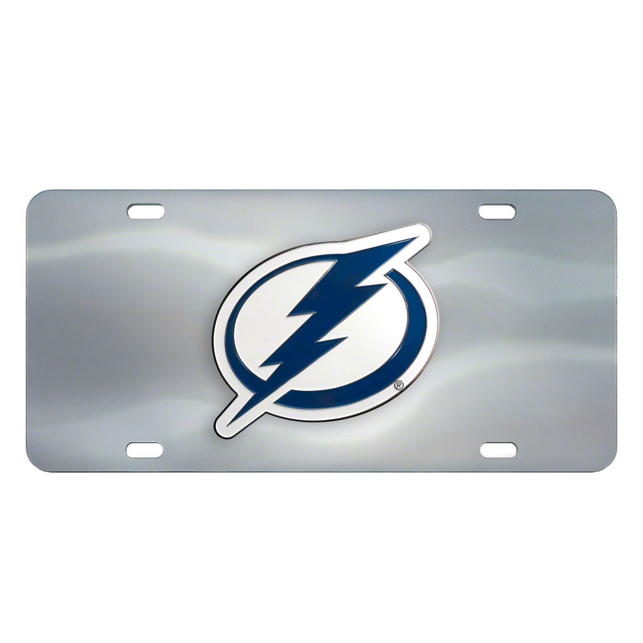 Universal EK License Plate with Tampa Bay Lightning Logo; Stainless ...