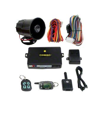 Universal EK Two-Way FM Combination Remote Starter and Security System (Universal; Some ...