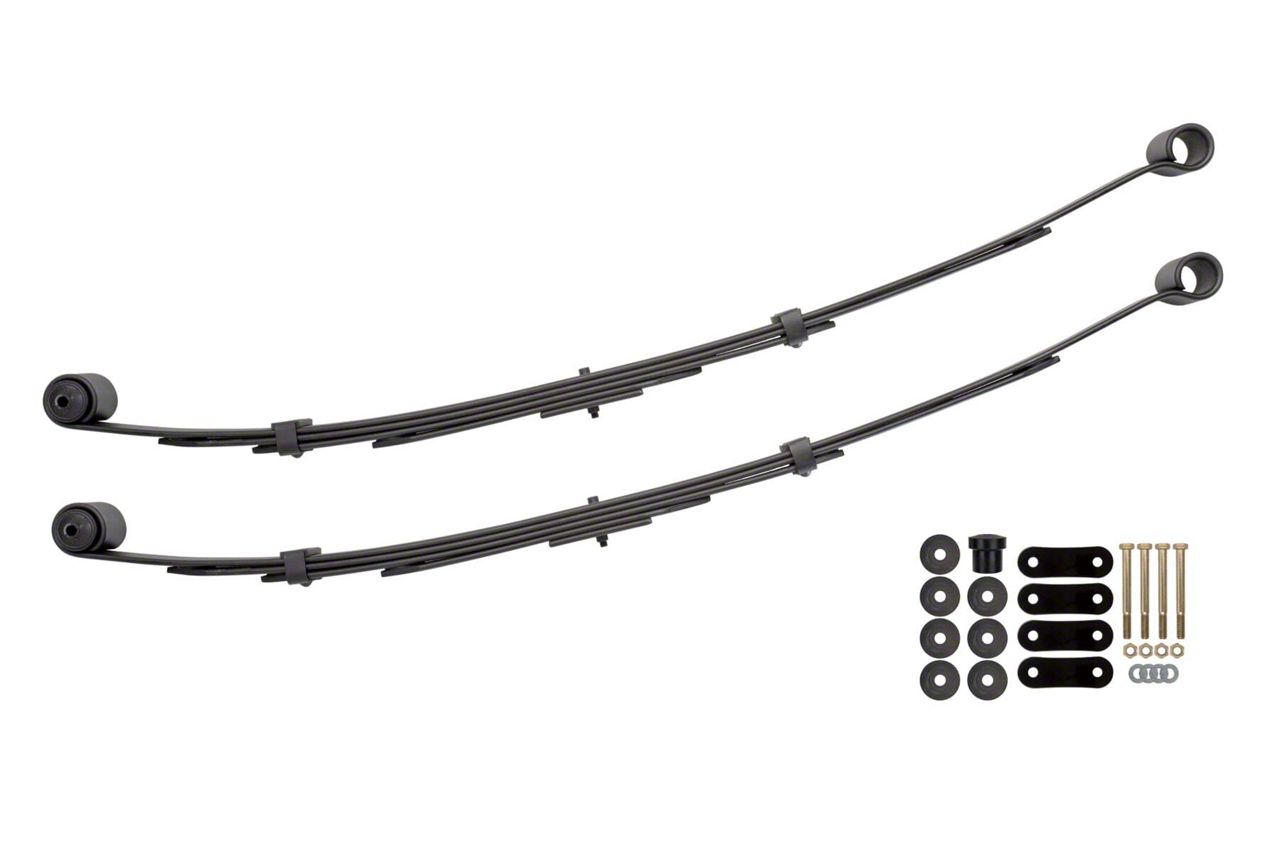 UMI Performance Ecklers Rear Lowering Leaf Spring Kit; Poly Bushings ...