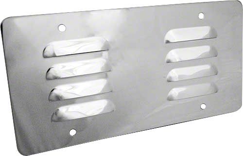 Ecklers Louvered License Plate Back Cover/ss