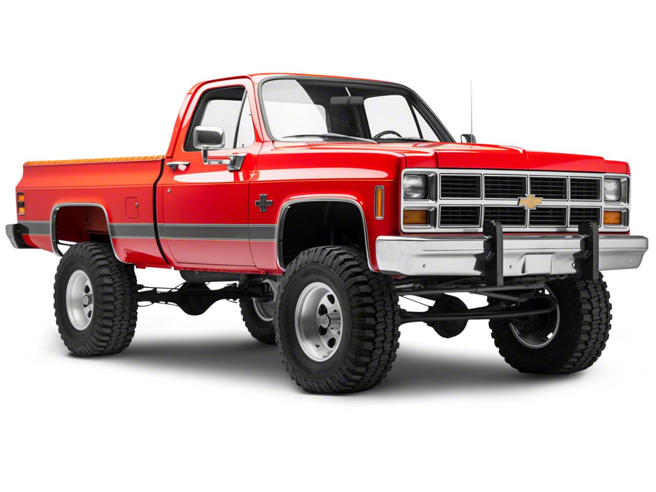 Ecklers Lower Bed Molding Short Bed (62-66 C10 Pickup; 62-66 C20 Pickup ...