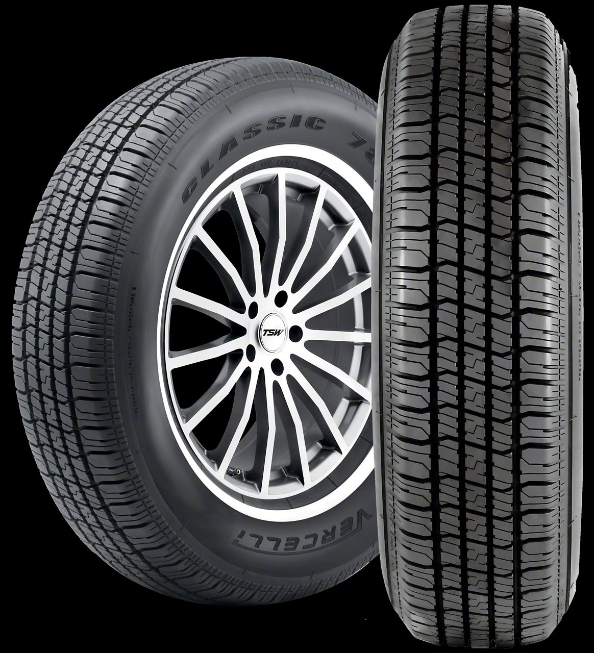 Vercelli Ecklers Classic 787 Tire VC003 (P205/75R14)