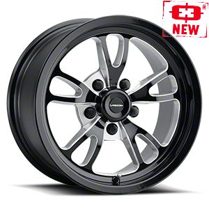 Vision Wheel Ecklers Patriot Gloss Black Milled Spoke Wheel; 15x8; 0mm ...