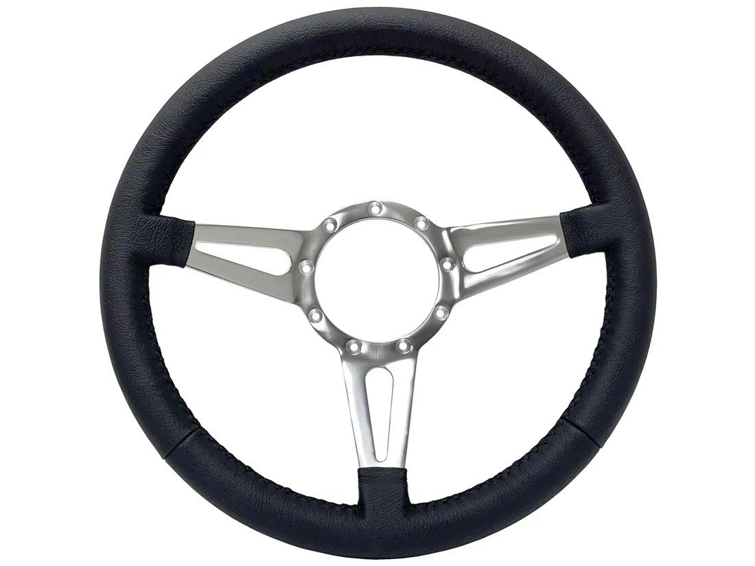 VSW Ecklers S9 Premium Leather Series 14-Inch Steering Wheel Kit with ...