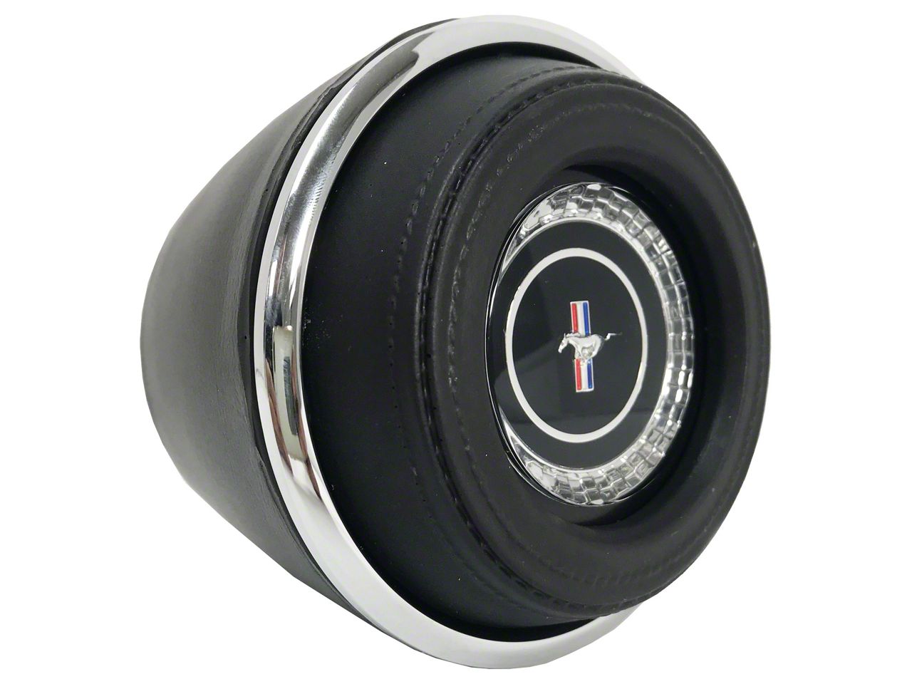 VSW Ecklers OE Series Steering Wheel Horn Pad; Black ST3035HP-BLK (1967 ...