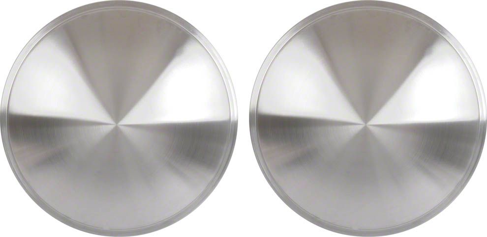 Ecklers Wheel Covers, Full Moon, Chrome, 13, 2 Pc. Set