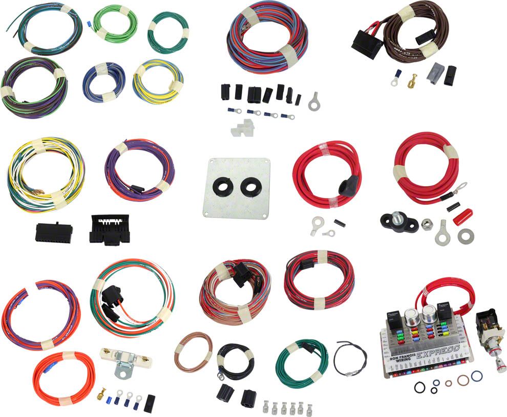 Ecklers Wiring Kit, Full Vehicle, W/ Fuse Panel, Fairlane, Torino ...